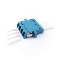 China Upgrade Your Network Performance with PBT LC/UPC Optic Fiber Adapter from Eared Square for sale