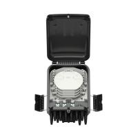China Outdoor FTTH Fiber Optic Splitter Box 48 Splicing Capacity 3 Main Cable Ports IP65 for sale