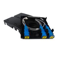 China Convenient SC Connector Type Plastic Fiber Optic Splitter Faceplate for Indoor Networks for sale