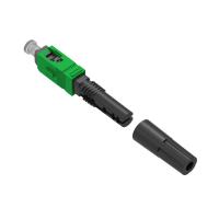China Fast Connector Simplex SC APC Fiber Optic Drop Cable with UPC Polished Field Assembly for sale