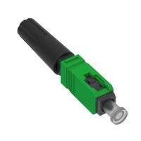 China Fast Connector Simplex SC APC Fiber Optic Drop Cable with UPC Polished Field Assembly for sale