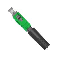 China Fast Connector Simplex SC APC Fiber Optic Drop Cable with UPC Polished Field Assembly for sale