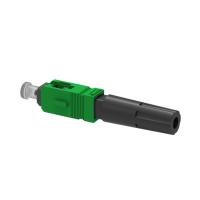 China Fast Connector Simplex SC APC Fiber Optic Drop Cable with UPC Polished Field Assembly for sale
