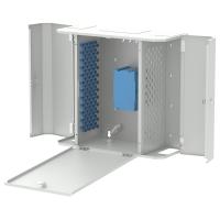China 96 Ports SC Fiber Optic Distribution Box 600x600x300mm Wall Mount FTTH FTTX Metal Termination for sale