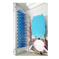 China 96 Ports SC Fiber Optic Distribution Box 600x600x300mm Wall Mount FTTH FTTX Metal Termination for sale