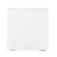 China 2 Cores Plastic Fiber Optic Faceplate Socket Panel Network for FTTH Indoor Installations for sale