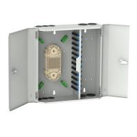 China 96 Cores Indoor FTTH Fiber Optic Terminal Box Wall Mounted 450x400x140mm SC FC LC for sale