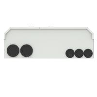 China 96 Cores Indoor FTTH Fiber Optic Terminal Box Wall Mounted 450x400x140mm SC FC LC for sale