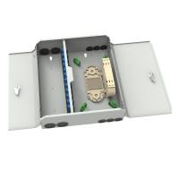 China 96 Cores Indoor FTTH Fiber Optic Terminal Box Wall Mounted 450x400x140mm SC FC LC for sale