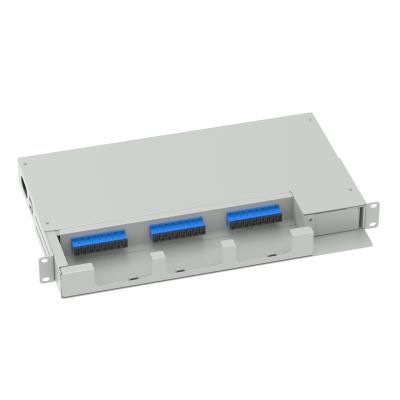 China Sub Optic Distribution Frame 24 Cores Swing Patch Panel 19 Inch for FTTH Data Centers for sale