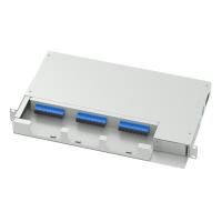 China Sub Optic Distribution Frame 24 Cores Swing Patch Panel 19 Inch for FTTH Data Centers for sale
