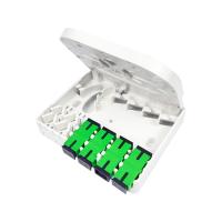 China 5 FTTX 4 Cores Plastic Fiber Optic Faceplate Socket Panel for and FTTX for sale