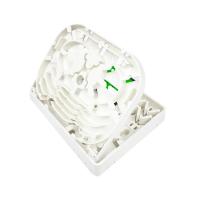 China 5 FTTX 4 Cores Plastic Fiber Optic Faceplate Socket Panel for and FTTX for sale