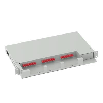 China Sub Optic Distribution Frame for Best 24 Cores FC UPC Type 19 Inch Swing Patch Panel for sale