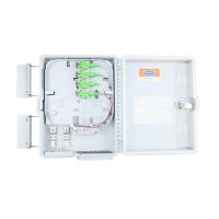 China 12 Cores Fiber Optic Distribution Box IP65 Outdoor FTTH Network SC Adapter Wall Pole Mount 250x200x72mm for sale