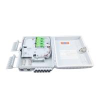 China 12 Cores Fiber Optic Distribution Box IP65 Outdoor FTTH Network SC Adapter Wall Pole Mount 250x200x72mm for sale