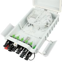 China PC ABS Fiber Optic Distribution Box Outdoor FTTH 8 Cores 330x210x87mm IP65 for sale