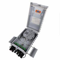 China PC ABS Fiber Optic Distribution Box Outdoor FTTH 8 Cores 330x210x87mm IP65 for sale