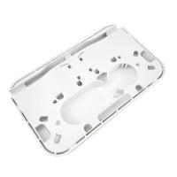 China FTTH Network Indoor White 1 Core Plastic Fiber Optic Faceplate Socket Panel SC Connector Type 5 for sale