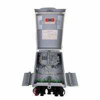 China PC ABS Fiber Optic Distribution Box Outdoor FTTH 8 Cores 330x210x87mm IP65 for sale