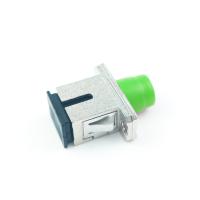 China FTTH 1 Port Metal SC APC FC APC Hybrid Fiber Optic Adapter Coupler Low Loss 0.2dB for sale