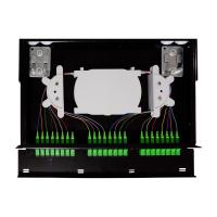 China 1U Drawer Type Indoor ODF 19 Inch Fiber Optical Distribution Frame 48 Ports LC for sale