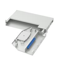 China ODN Network 12 Cores Optical Distribution Frame LC UPC Type 19 Inch Swing Patch Panel for sale