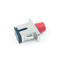 China FTTH LC FC SC ST Hybrid Optic Fiber Adapter Low Insertion Loss ≤0.2 dB for sale