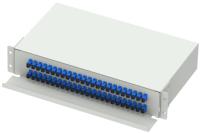 China Cold Rolled Steel 19 Inch Fiber Optic Distribution Frame 48 Ports SC FC ST LC for FTTX for sale