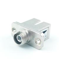 China FTTH LC FC SC ST Hybrid Optic Fiber Adapter Low Insertion Loss ≤0.2 dB for sale