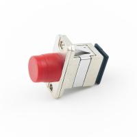 China FTTH LC FC SC ST Hybrid Optic Fiber Adapter Low Insertion Loss ≤0.2 dB for sale