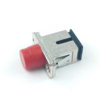 China FTTH LC FC SC ST Hybrid Optic Fiber Adapter Low Insertion Loss ≤0.2 dB for sale