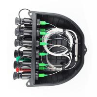China 8 Cores Outdoor FTTH Pre-Connectorized Fiber Optic Distribution Box for Splitters for sale