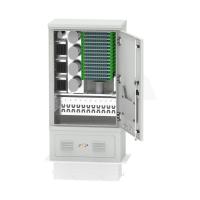 China IP65 Outdoor Waterproof Fiber Distribution Cabinet FDC 01 144 Cores SC FC Adapter for sale