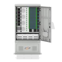 China IP65 Outdoor Waterproof Fiber Distribution Cabinet FDC 01 144 Cores SC FC Adapter for sale