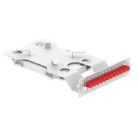 China Gray RAL 7035 4U 144 Cores 19 Inch Fiber Optic Patch Panel ODF Cold Rolled Steel for sale