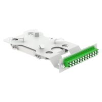 China Gray RAL 7035 4U 144 Cores 19 Inch Fiber Optic Patch Panel ODF Cold Rolled Steel for sale