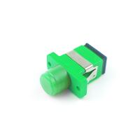 China Hybrid Fiber Optic Adapter Couplers LC SC ST FC APC Low Insertion Loss 0.2dB for sale