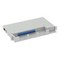 China 19 Inch Swing Patch Panel Fiber Optic 12 Cores SC UPC ODN Network Equipment for sale