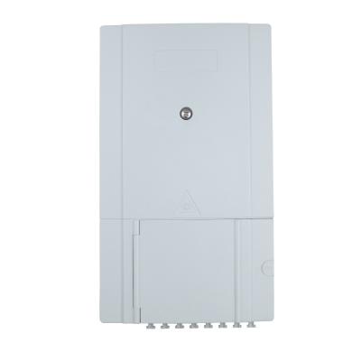 China PC ABS FTTH IP65 Outdoor 8 Core Fiber Optic Termination Box 235x126x52mm for sale