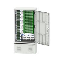 China SMC Shell IP65 Outdoor Fiber Optic Cross Connect Cabinet 144-1152 Cores FSP FDC 03 for sale