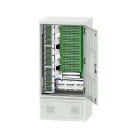 China SMC Shell IP65 Outdoor Fiber Optic Cross Connect Cabinet 144-1152 Cores FSP FDC 03 for sale