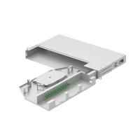 China Sub Optic Distribution Frame 12 Cores 19 Inch FC APC Type Swing Patch Panel for Network FTTH for sale