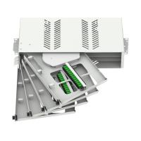 China 19 Inch Fiber Optic Patch Panel Sub ODF 48 Port SC LC Cold Rolled Steel for sale