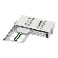 China 19 Inch Fiber Optic Patch Panel Sub ODF 48 Port SC LC Cold Rolled Steel for sale