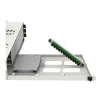 China 19 Inch Fiber Optic Patch Panel Sub ODF 48 Port SC LC Cold Rolled Steel for sale