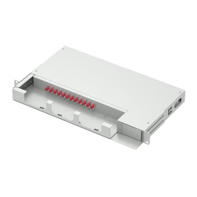 China 12 Cores Optical Distribution Frame UPC Type Swing Patch Panel 19 Inch for FTTX 5 for sale