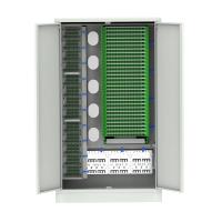 China 19-Inch SC/FC Indoor Rack-Mounted Fiber Optical Distribution Frame 288 Ports Cold Rolled Steel for sale