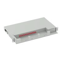 China 12 Cores Optical Distribution Frame UPC Type Swing Patch Panel 19 Inch for FTTX 5 for sale