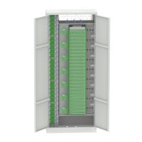 China 19-Inch SC/FC Indoor Rack-Mounted Fiber Optical Distribution Frame 288 Ports Cold Rolled Steel for sale
